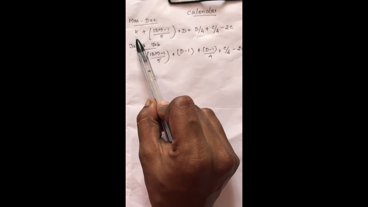 Calendar Problem How To Find Day From Given Date In 1 Minute tamil YouTube Calendar Problem How To Find Day From Given Date In 1 Minute tamil YouTube