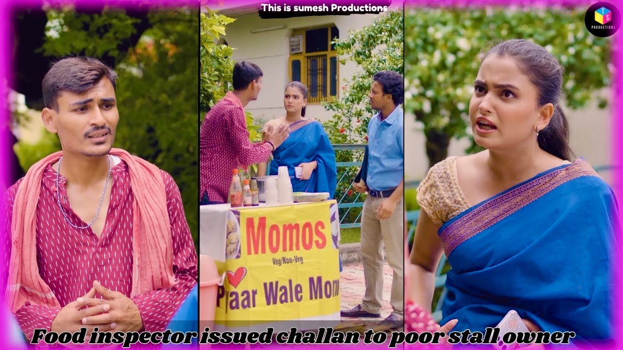 Food Inspactor issued Challan To Poor Stall Owner | Tis Productions #4k ...