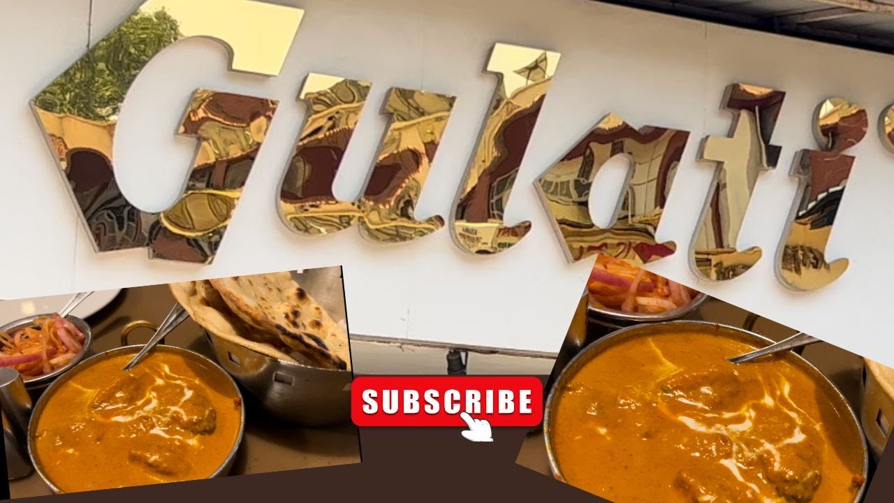 Best Butter Chicken in Delhi! Gulati Butter Chicken 🍗🤑🤑🫵🏽 - YouTube