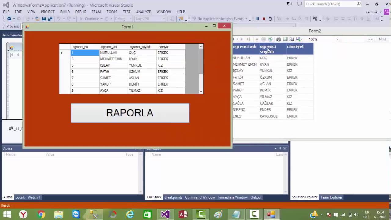 C# - Report View Kullanımı (RAPORLAMA) - YouTube
