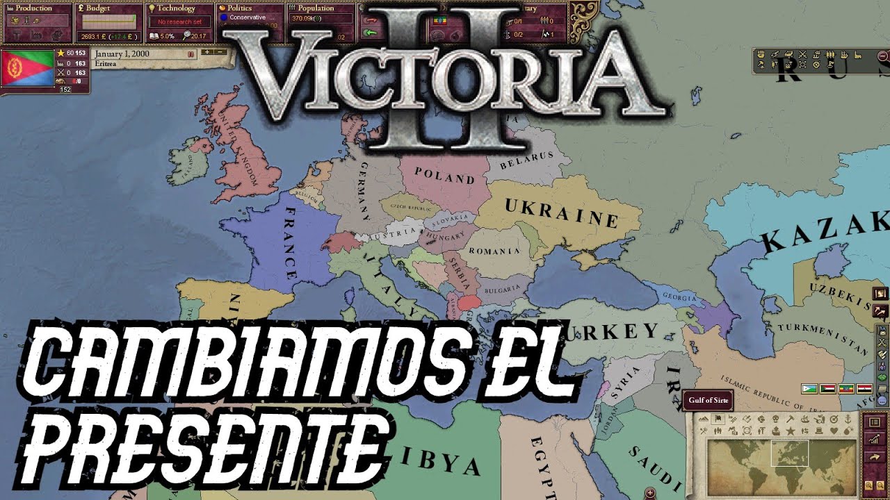 VICTORIA 2 PERO CADA 10 MINUTOS CAMBIAMOS DE PAÍS - YouTube