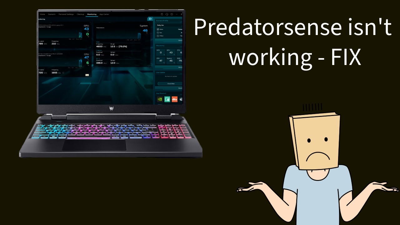 how to reinstall predatorsense | predatorsense not working fix | zeroo ...