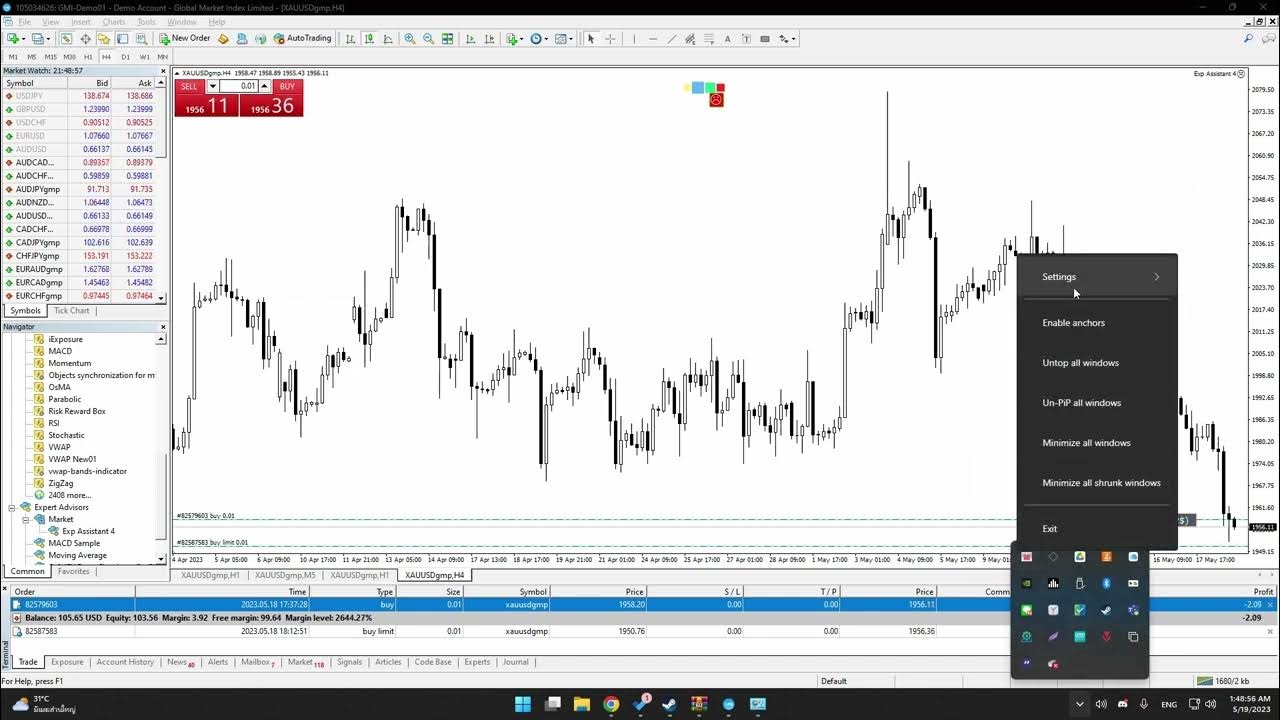 MetaTrader Dark Mode Tutorial - YouTube