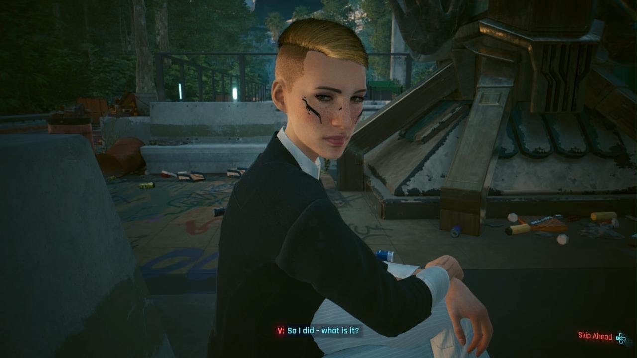 Cyberpunk 2077 Phantom Liberty - Meeting Sandra Dorsett Alive - YouTube