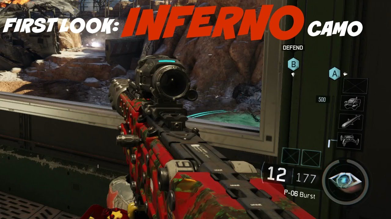 Inferno Camo First Look [Common Black Market Camo] (Call of Duty: Black ...