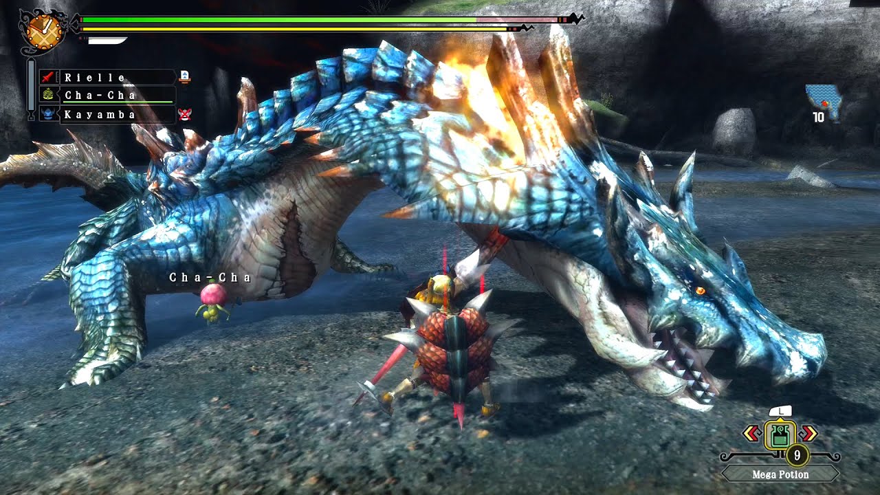 No. 3 Most Popular Monster: LAGIACRUS - Underwater Lance Solo [Monster ...