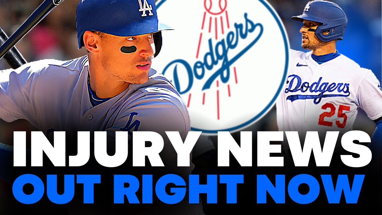 🛑DODGERS INJURY NEWS JUST OUT!! BUSY DAY! LATEST DODGERS NEWS - YouTube