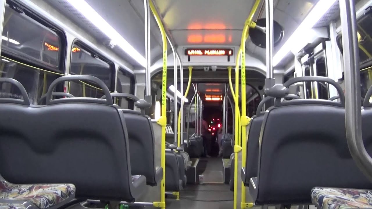 Orlando Lynx # 26-610 2010 NABI BRT 60ft. Hybrid pt.2/2 - YouTube