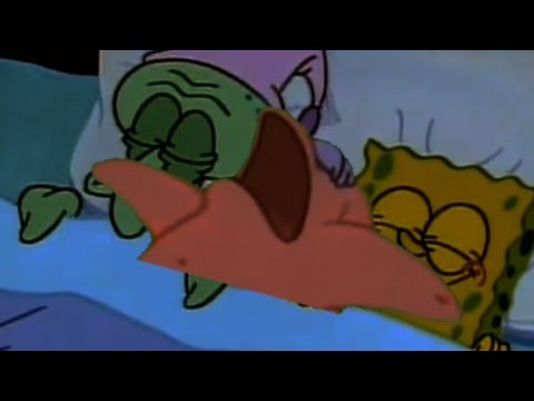SpongeBob, Squidward and Patrick are sleeping - YouTube