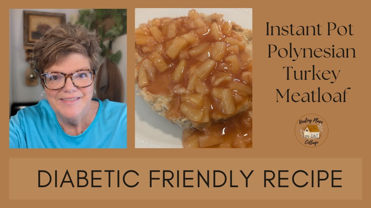 INSTANT POT Polynesian Turkey Meatloaf | Heart and Diabetic Friendly ...