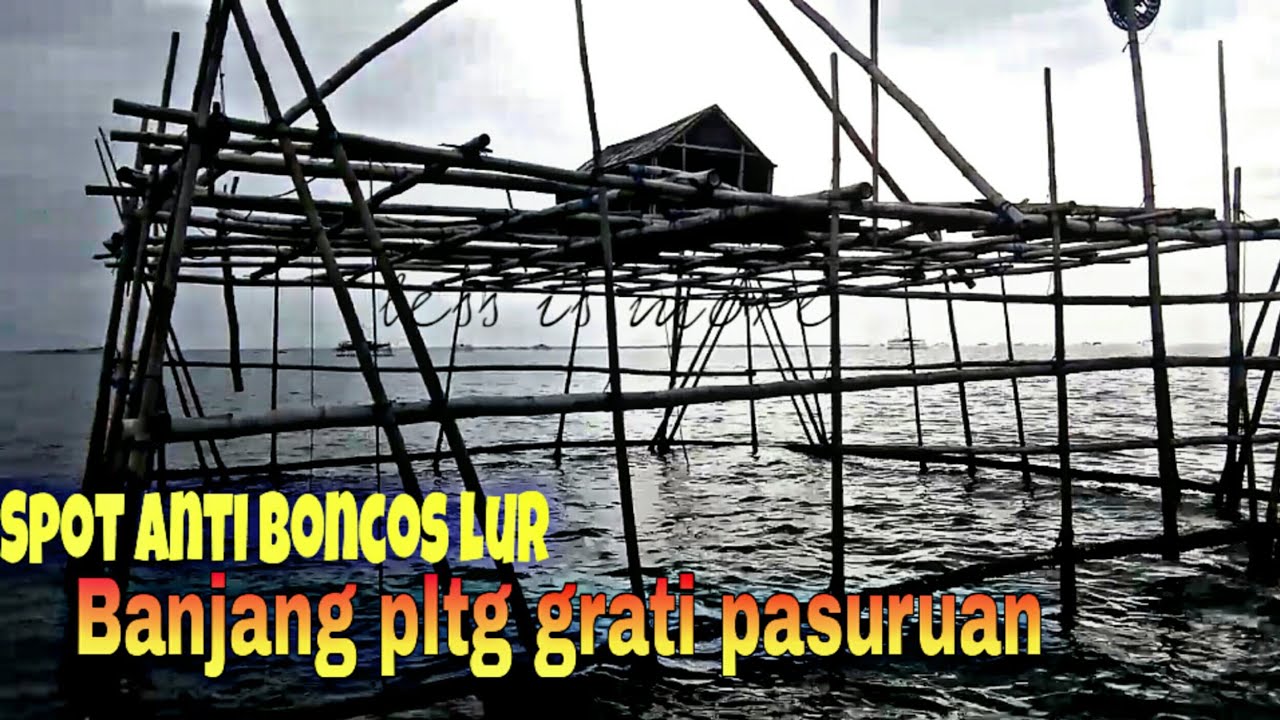 Ultralight fishing di banjang grati pasuruan - YouTube