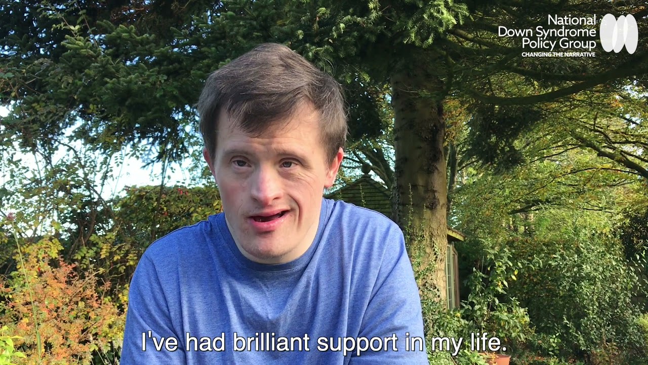 Actor Tommy Jessop speaks with the National Down Syndrome Policy Group ...