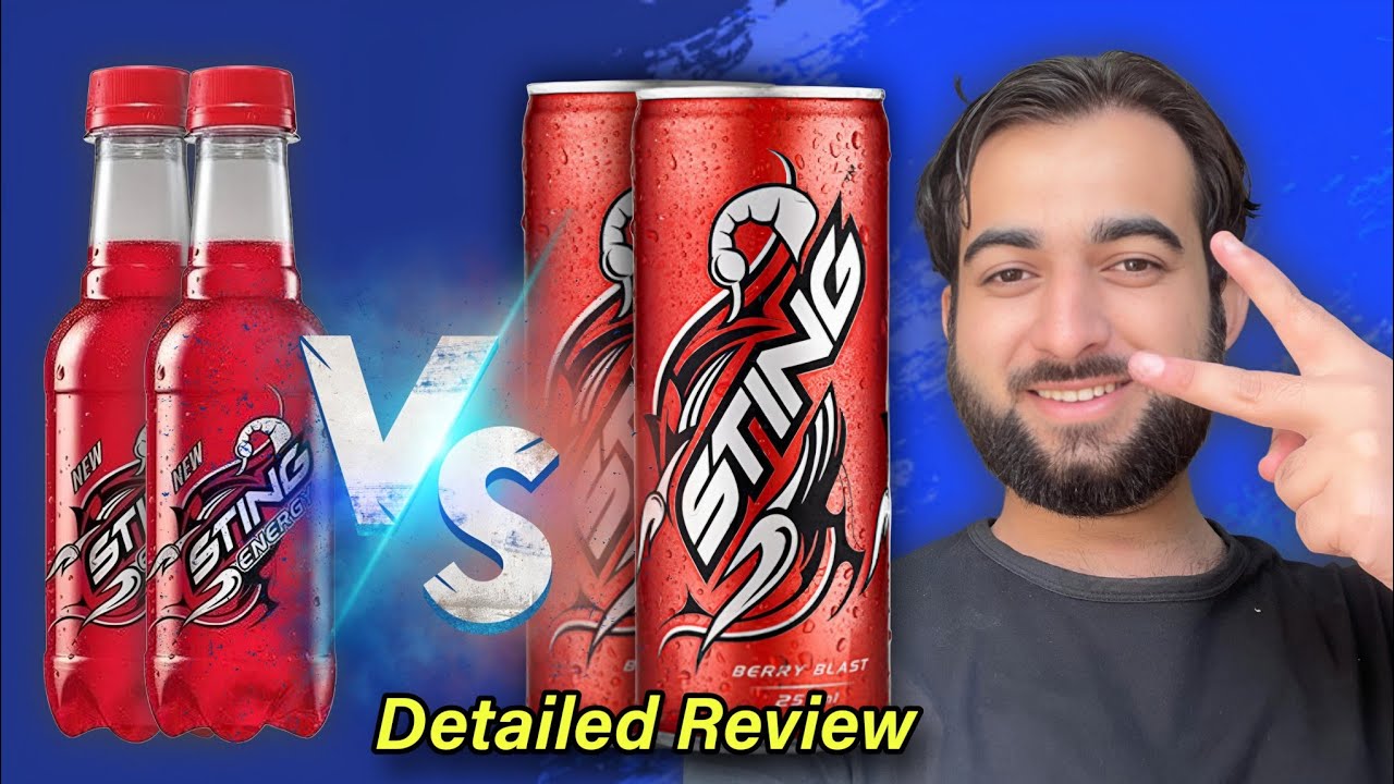 Sting Bottle vs Sting Can: Ultimate Energy Drink Showdown! | Detailed ...
