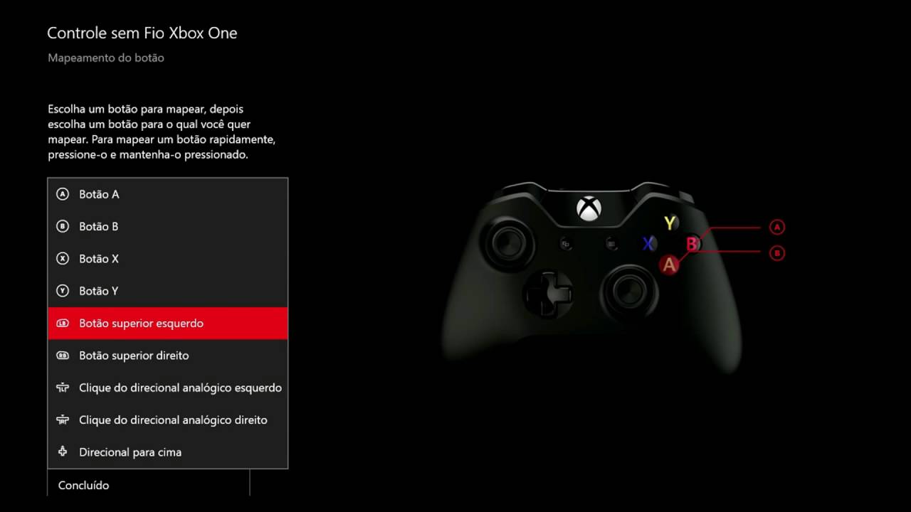 Como modificar os comando do controle - Xbox One - YouTube