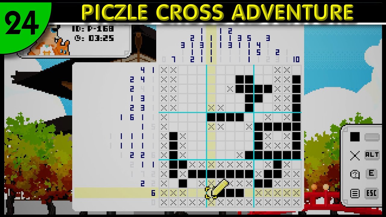 (24) PICZLE CROSS ADVENTURE = Gameplay - YouTube