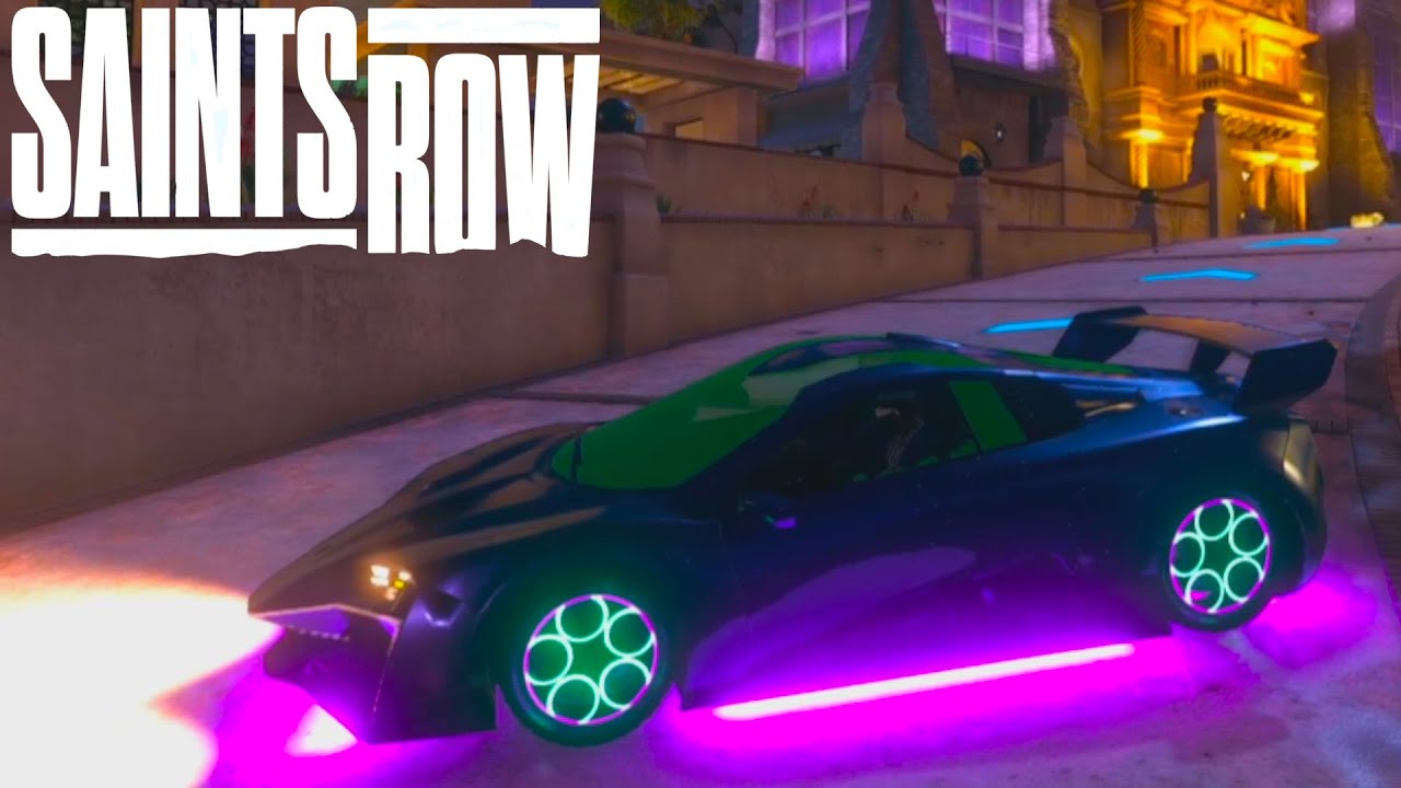 Saints Row - How To Get FASTEST CAR in Game! - Location Fast & Easy ...