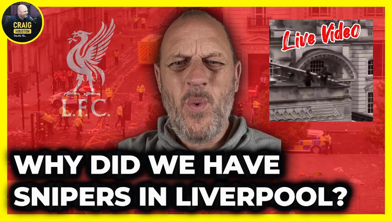Snipers On The Roof At Liverpool Celebration. Why? - YouTube