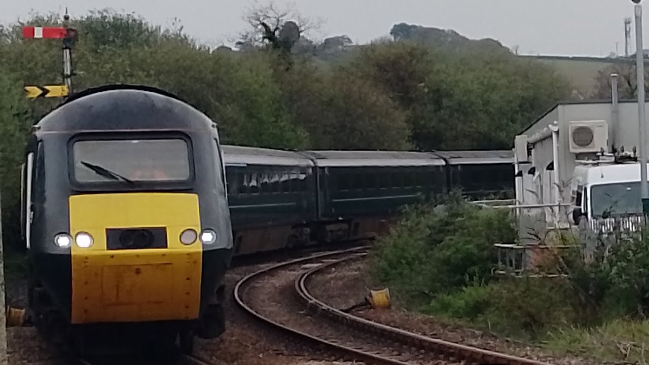 *VERY RARE* GWR 43155 And 43170 With GW SET 16 On The Newquay branch ...