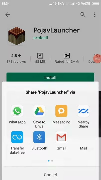 Minecraft java edition for android pojavlauncher available on Google play store - YouTube