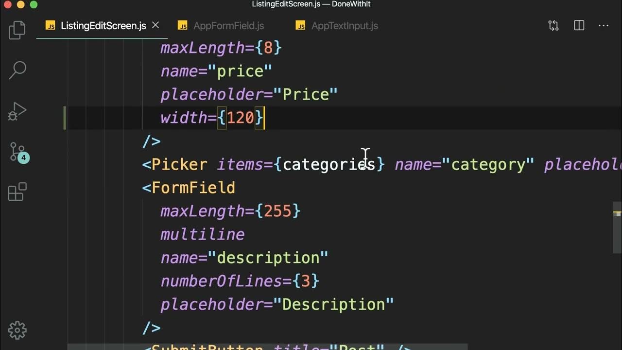 React Native | Fundamentals #90 - Input components with dynamic width ...