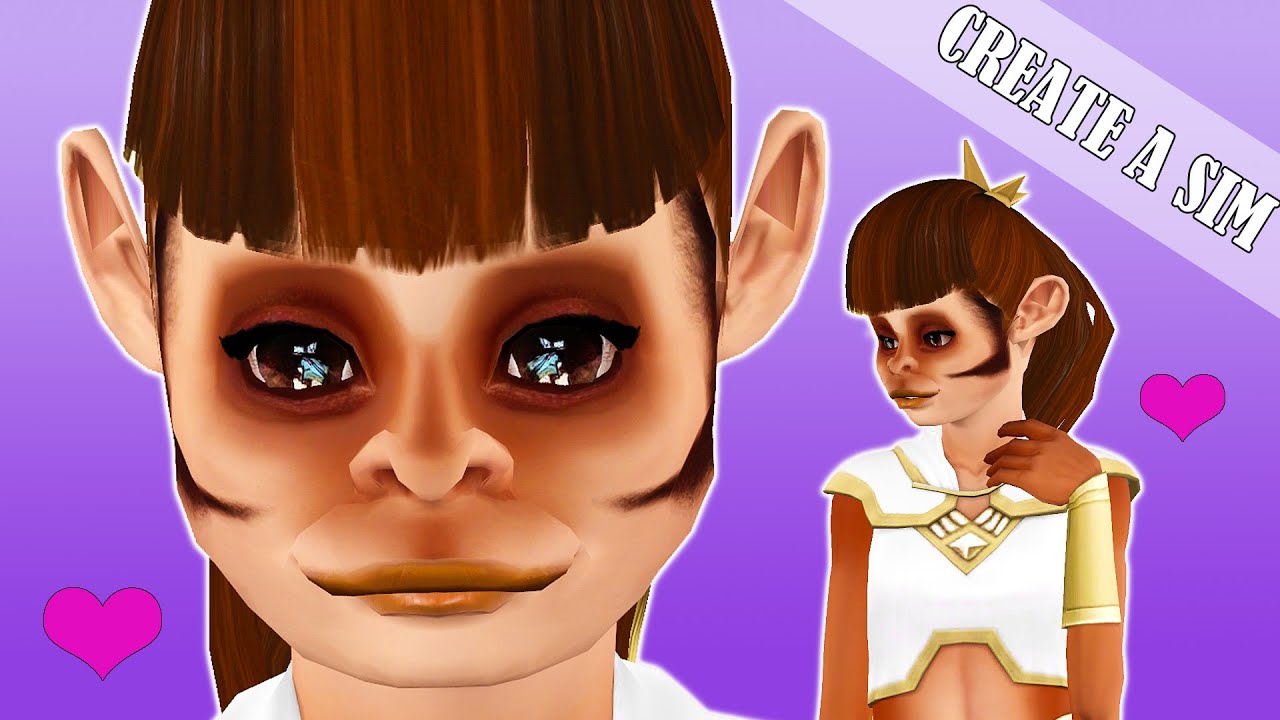 The Sims 3: Create a Sim - Chiquita the Monkey DOWNLOAD! - YouTube