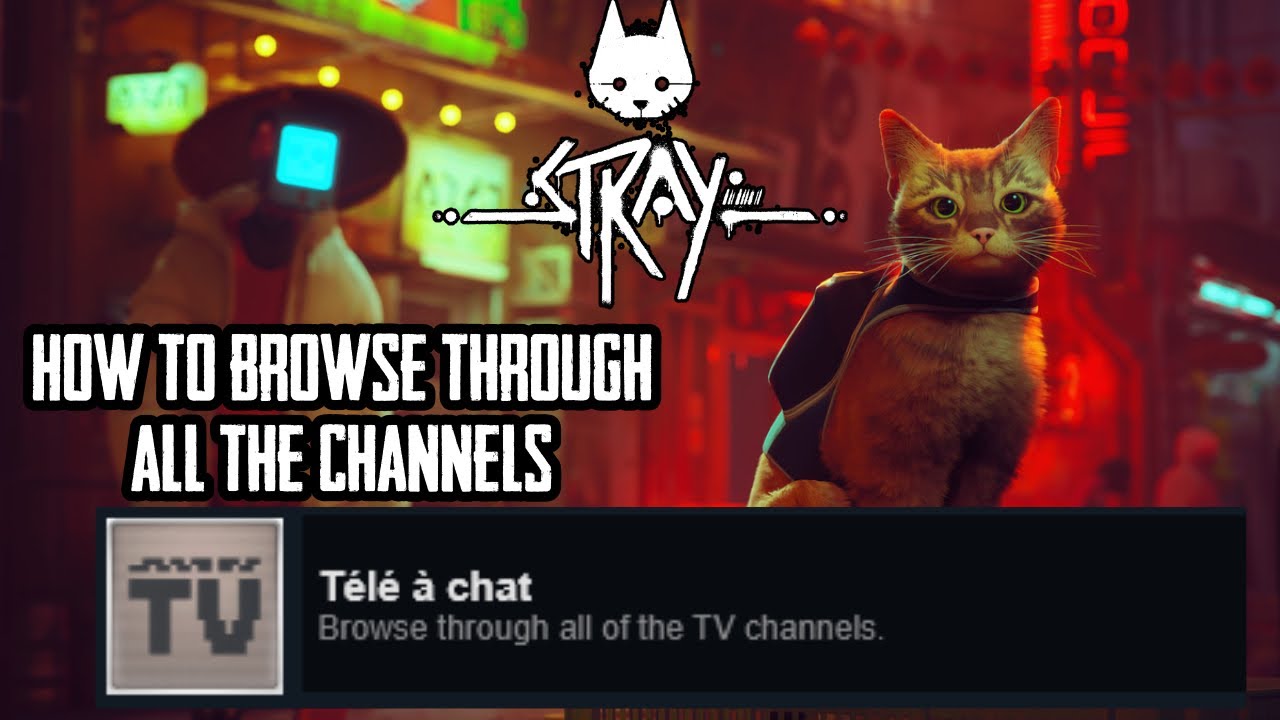 Stray || Tele-Cat Achievement Easy - YouTube