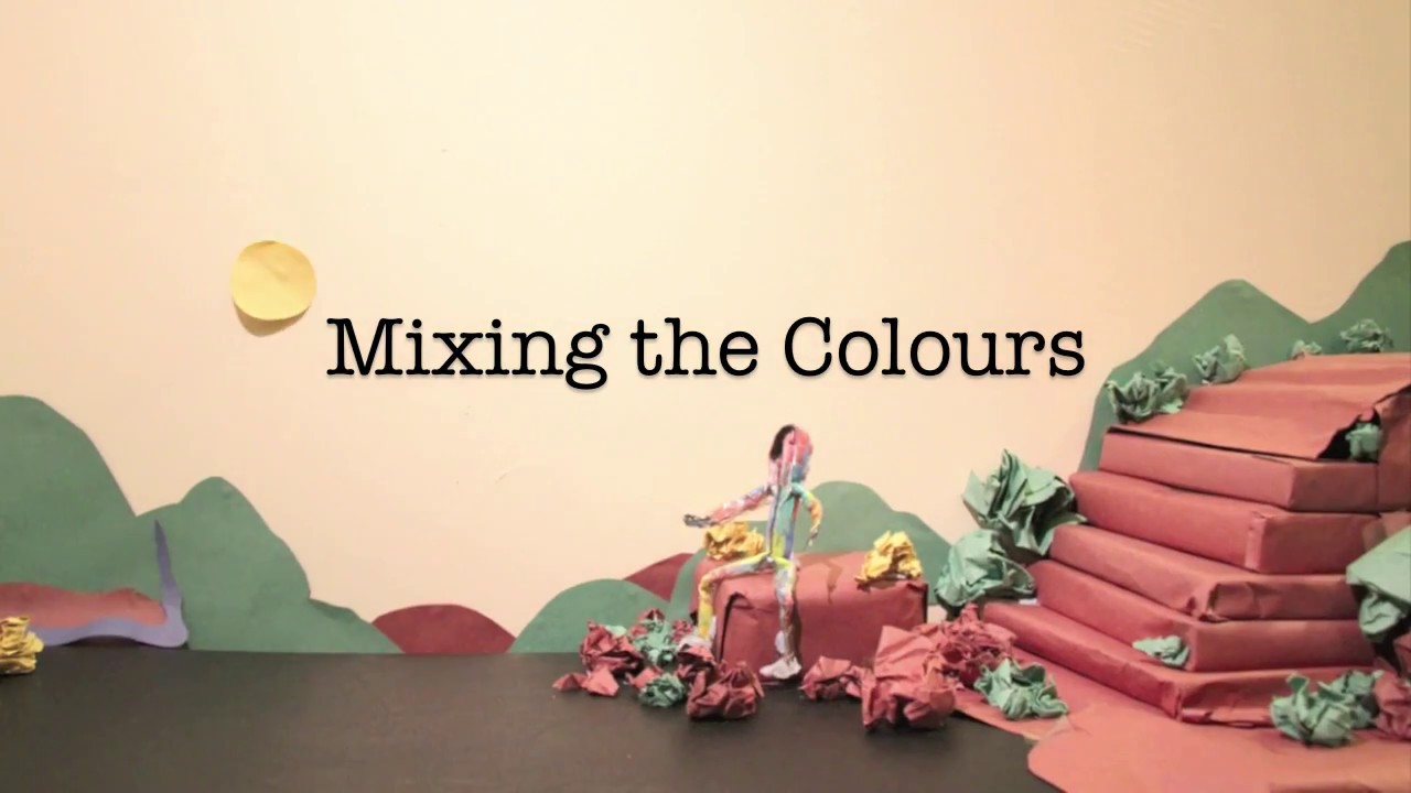 Opaque Nature- Mixing the Colours- Origami STOP MOTION music video ...