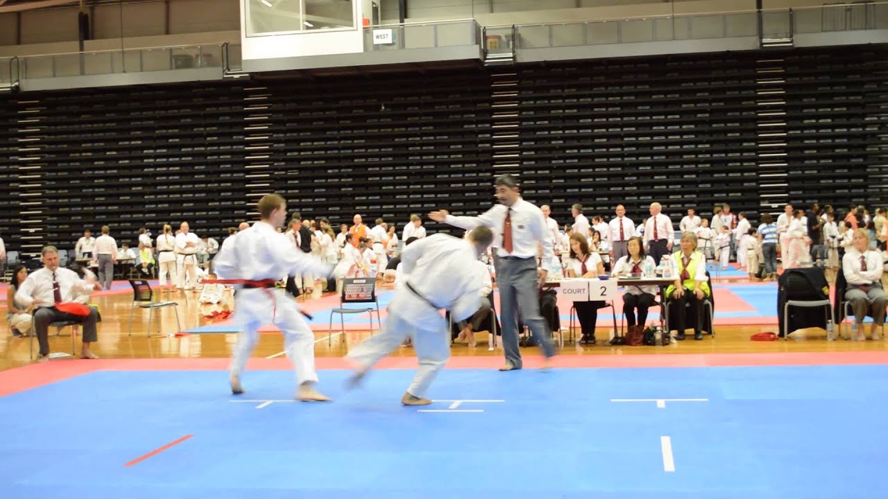 All JKA National Men's Final Kumite Competition - Match 7 - YouTube