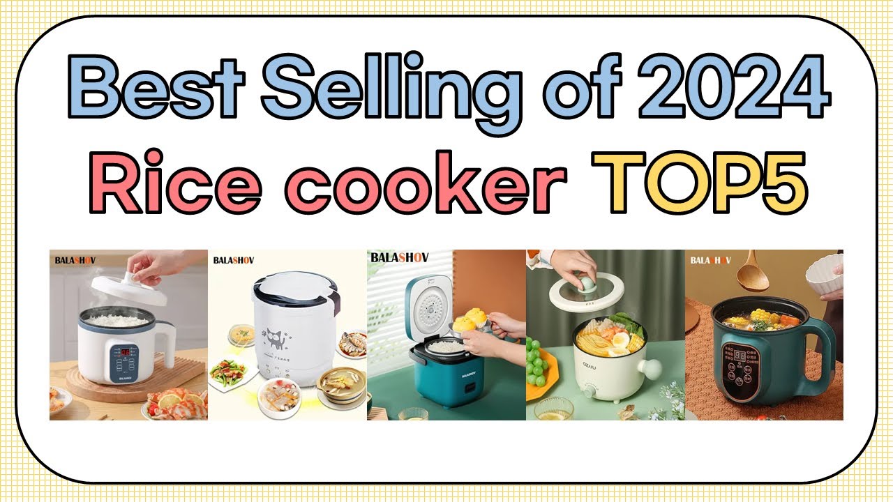 Best-Selling Rice cooker of 2024 [Best5] - YouTube
