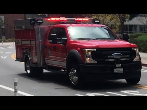 *RARE* UCLA Fire Dept. Fire 1 responding - YouTube