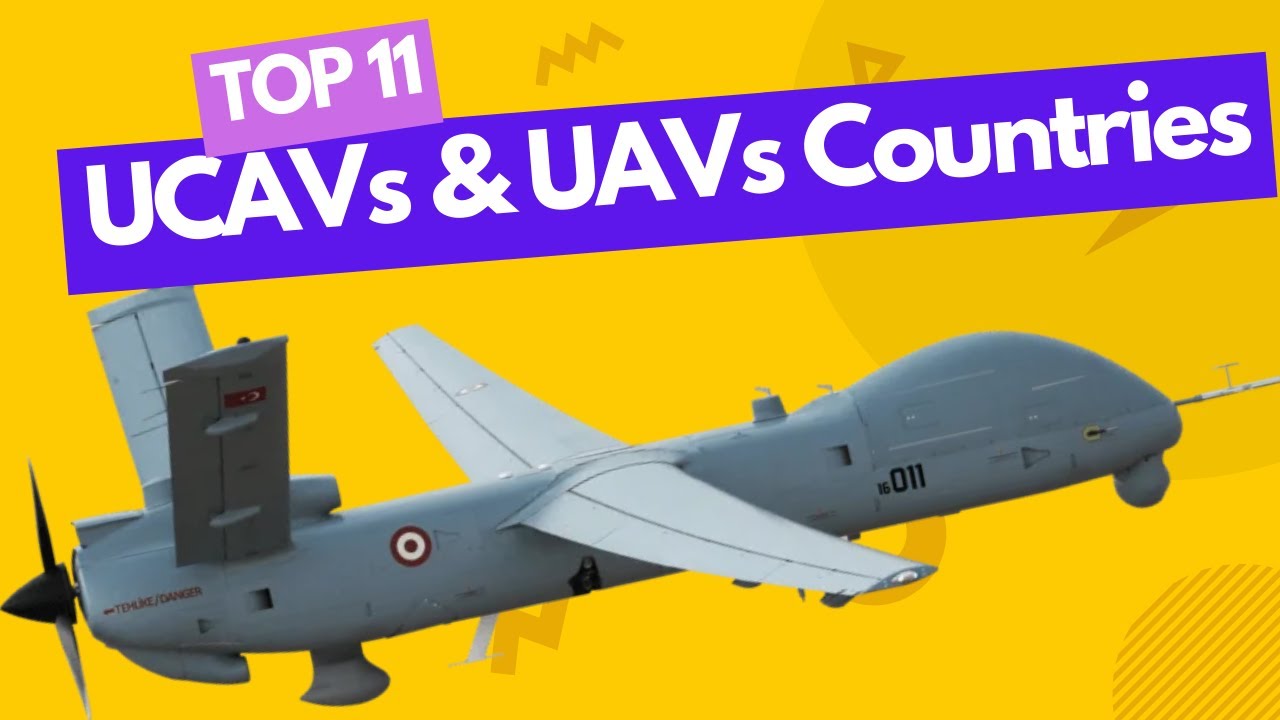 Top 11 Countries with the Most UCAVs and UAVs | Military Trends - YouTube