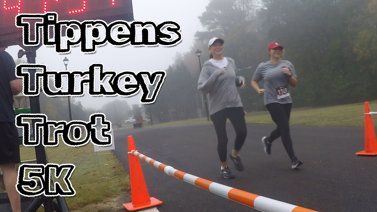 Tippens Turkey Trot 5K Finish Line Video 2024 - YouTube