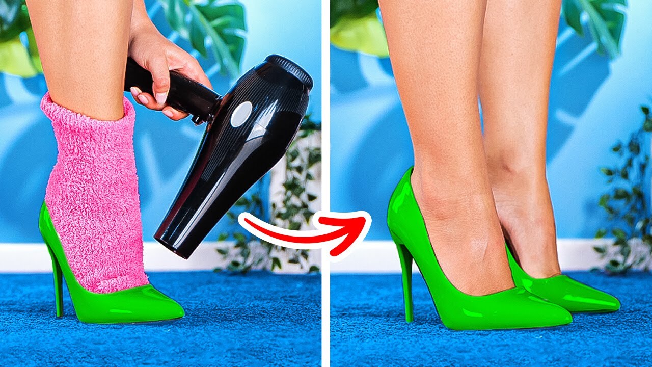 Modi sorprendenti per migliorare le tue scarpe - YouTube