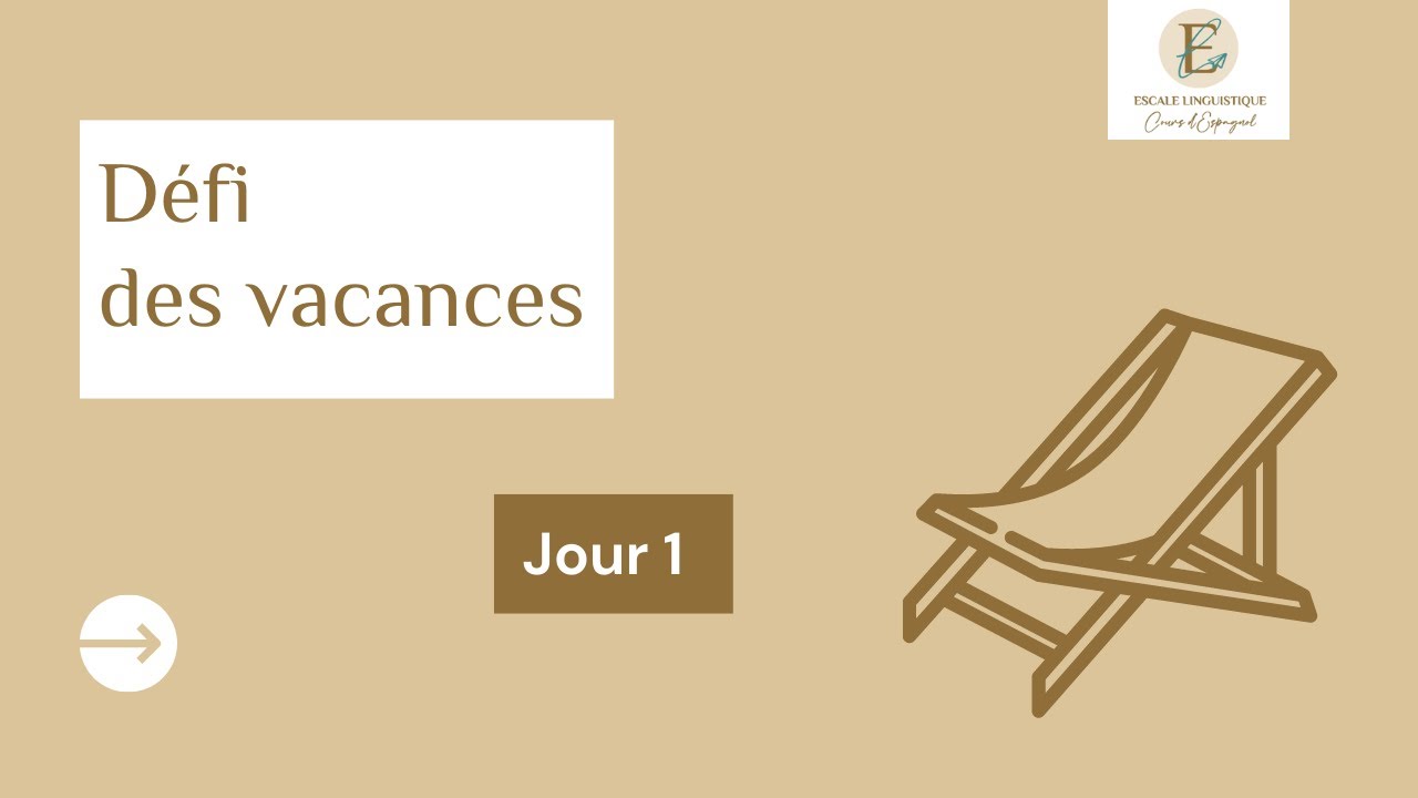 Défi des vacances : JOUR 1 Partons en voyage ! - YouTube