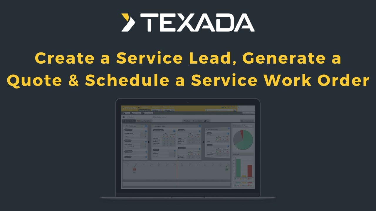 How to: Create a Service Lead, Generate a Quote & Schedule a Service ...