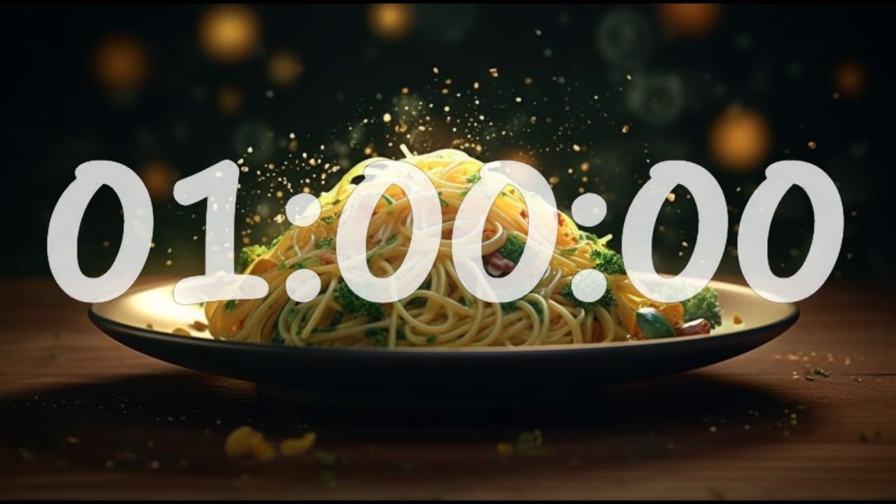 1 Hour Timer Spaghetti - YouTube