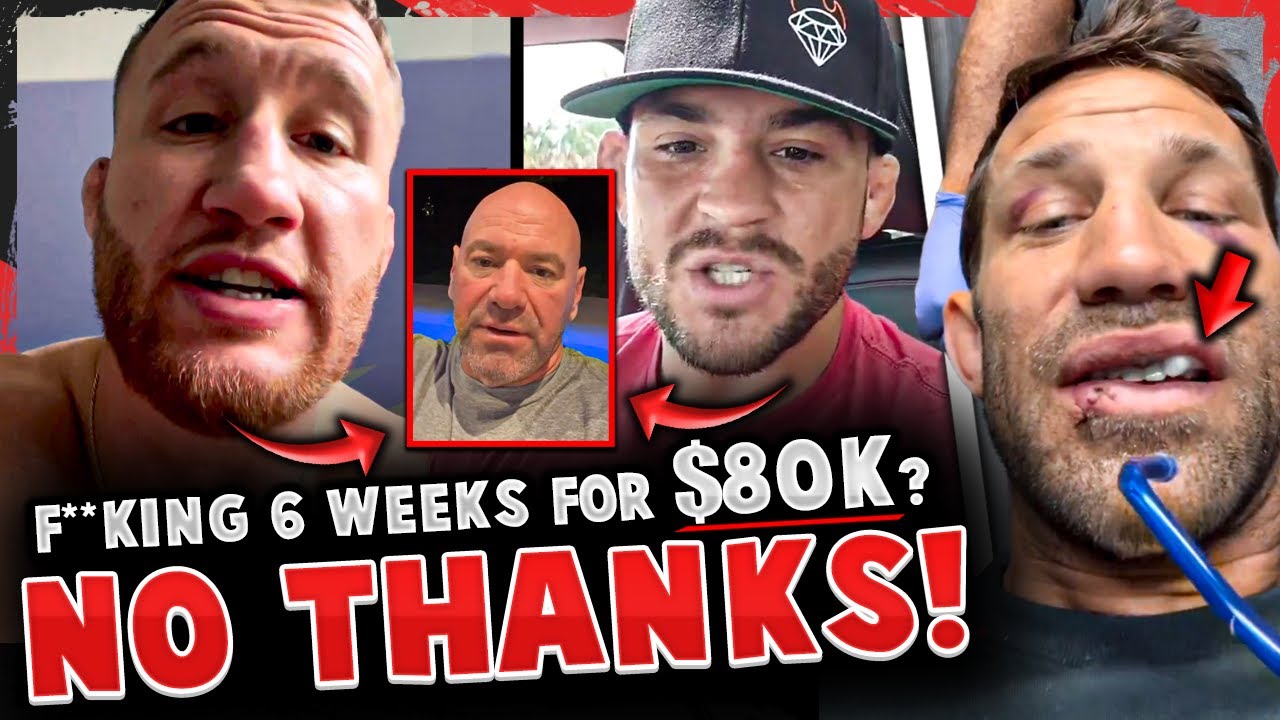 Dustin Poirier DECLINES COACHING TUF w/ Justin Gaethje! Luke Rockhold ...