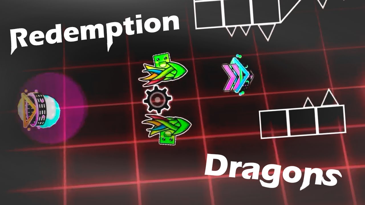 #Layout Redemption Dragons By KyoRox - Geometry Dash - YouTube