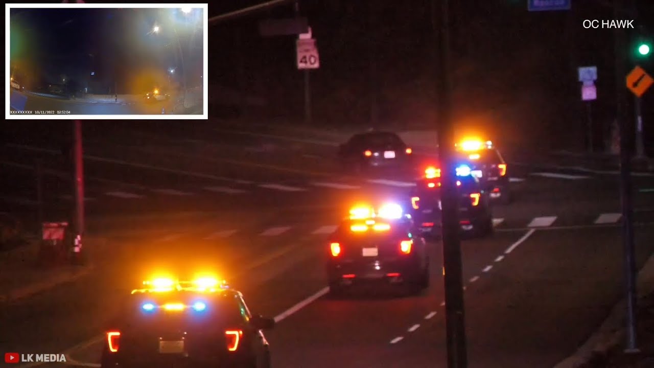 LAPD; DUI PURSUIT Passing Shot + Arrest! - YouTube