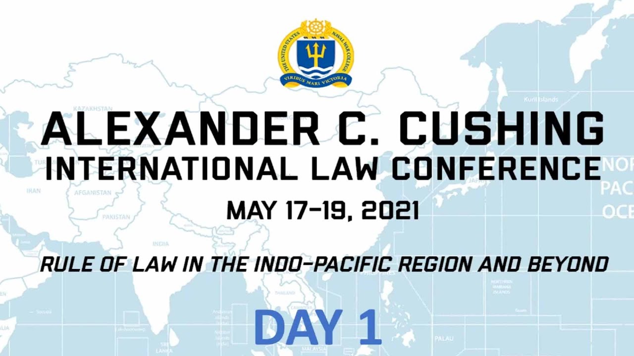 The Alexander C. Cushing International Law Conference - Day 1 - YouTube