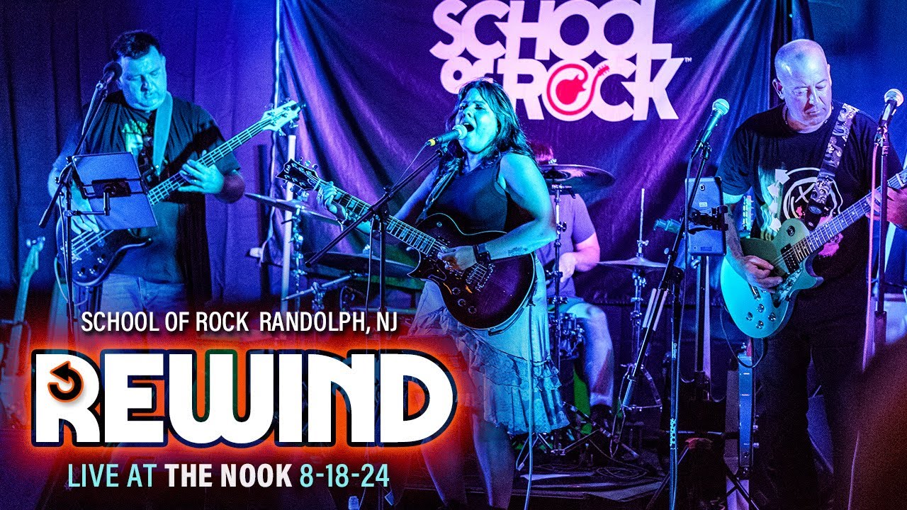 School of Rock | Adult Band "Rewind" at The Nook (8/18/24) - YouTube