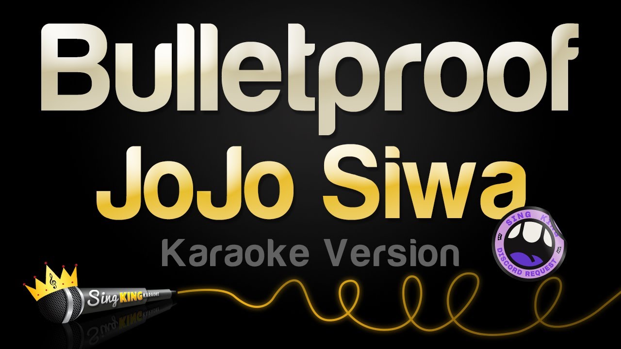 JoJo Siwa - Bulletproof (Karaoke Version) - YouTube