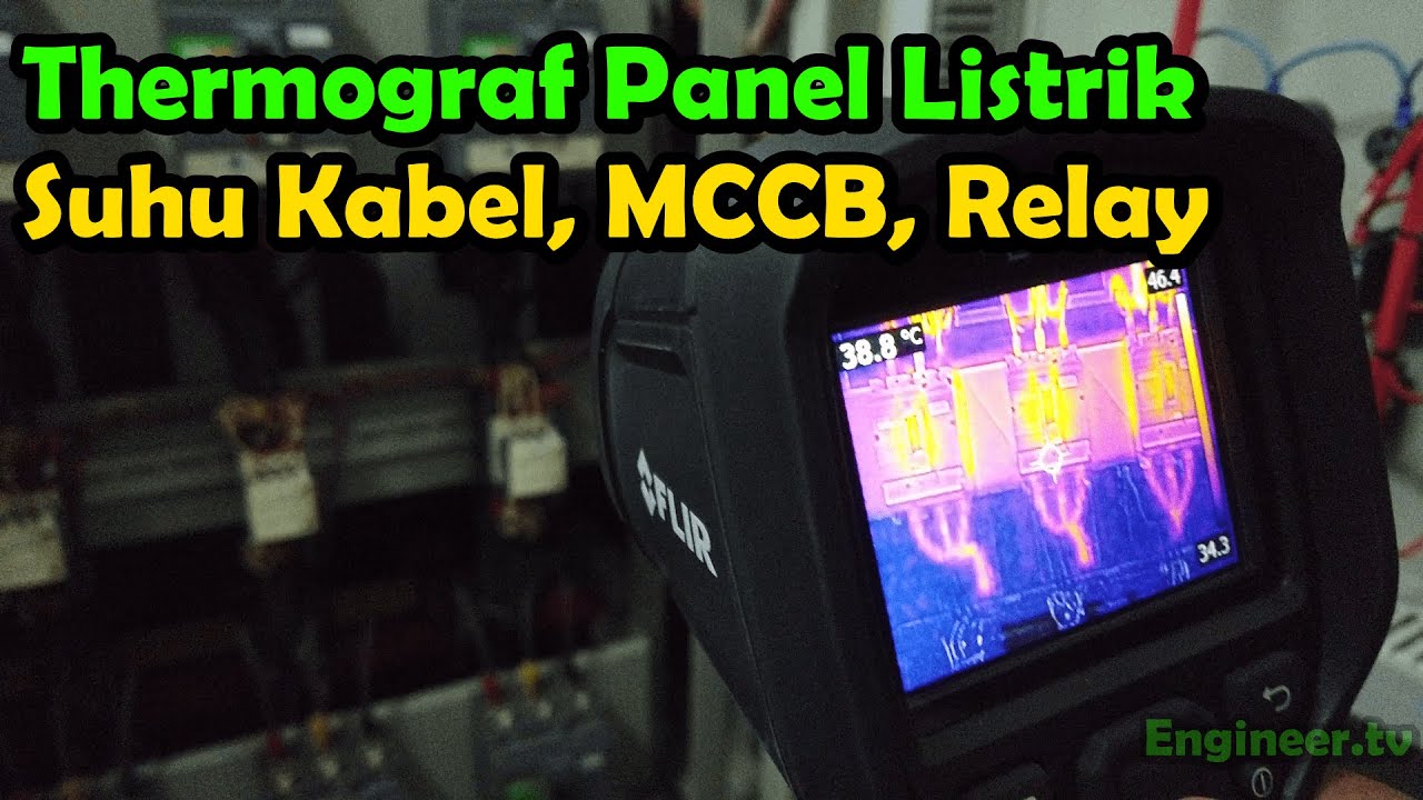 Cara Thermograf Kabel pada Panel Listrik - YouTube