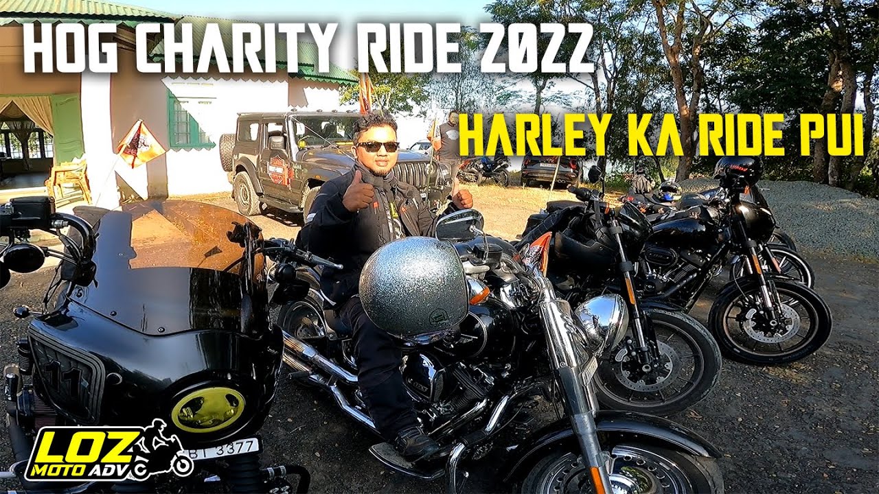 Harley Riders nen kan ride ho [] HOG charity Ride 2022 [] - YouTube