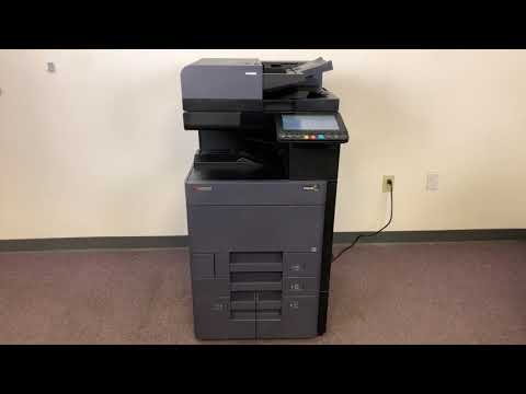 Kyocera Taskalfa 3552ci - YouTube