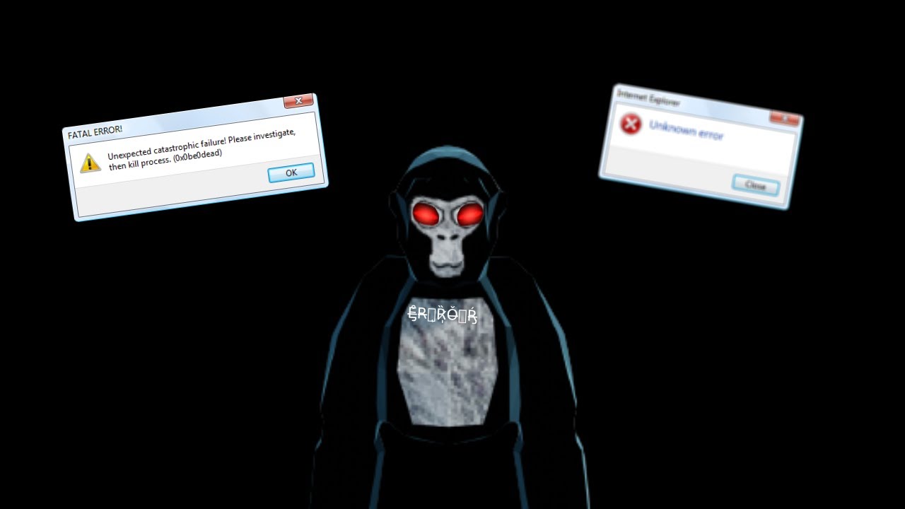 Trolling as ERROR in gorilla tag (made kids leave) - YouTube