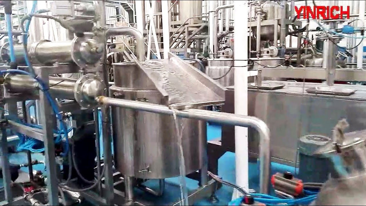 Fully Automatic Die-formed Hard Candy,Soft Candy Production Line - YouTube