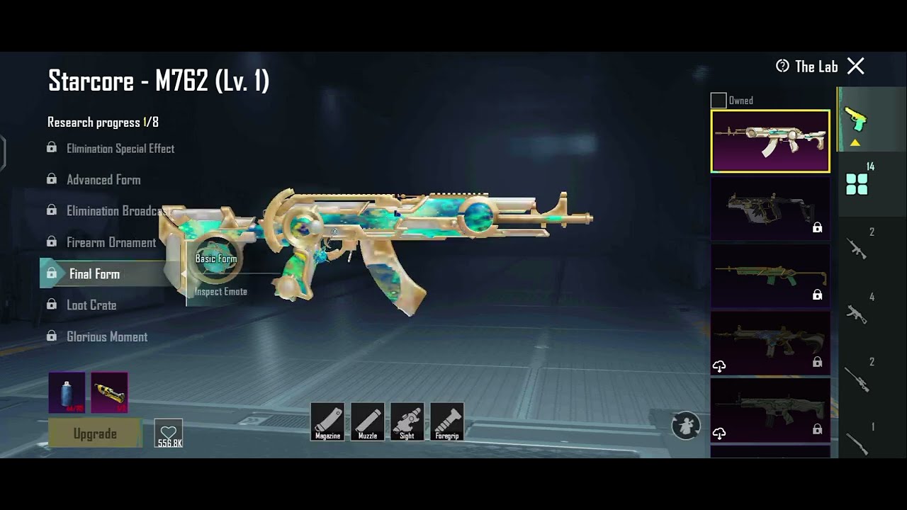 New M762 Upgradeable skin PUBG Global Premium Crate 😱💀🔥 #pubgmobile ...