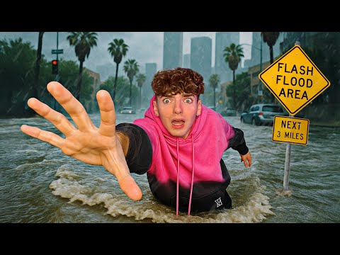 Surviving A Flash FLOOD! (Los Angeles)