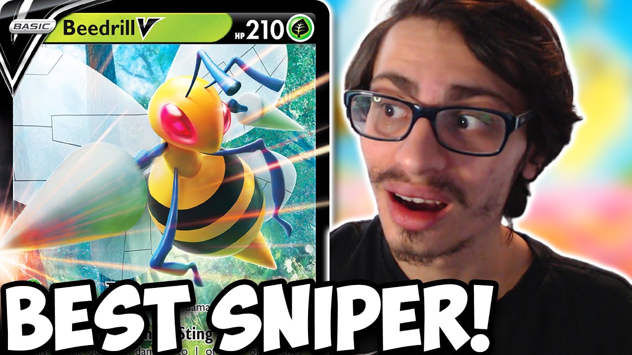 Beedrill V Has The BEST Snipe Attack Right Now! Swarm w/ 4 Beedrill ...